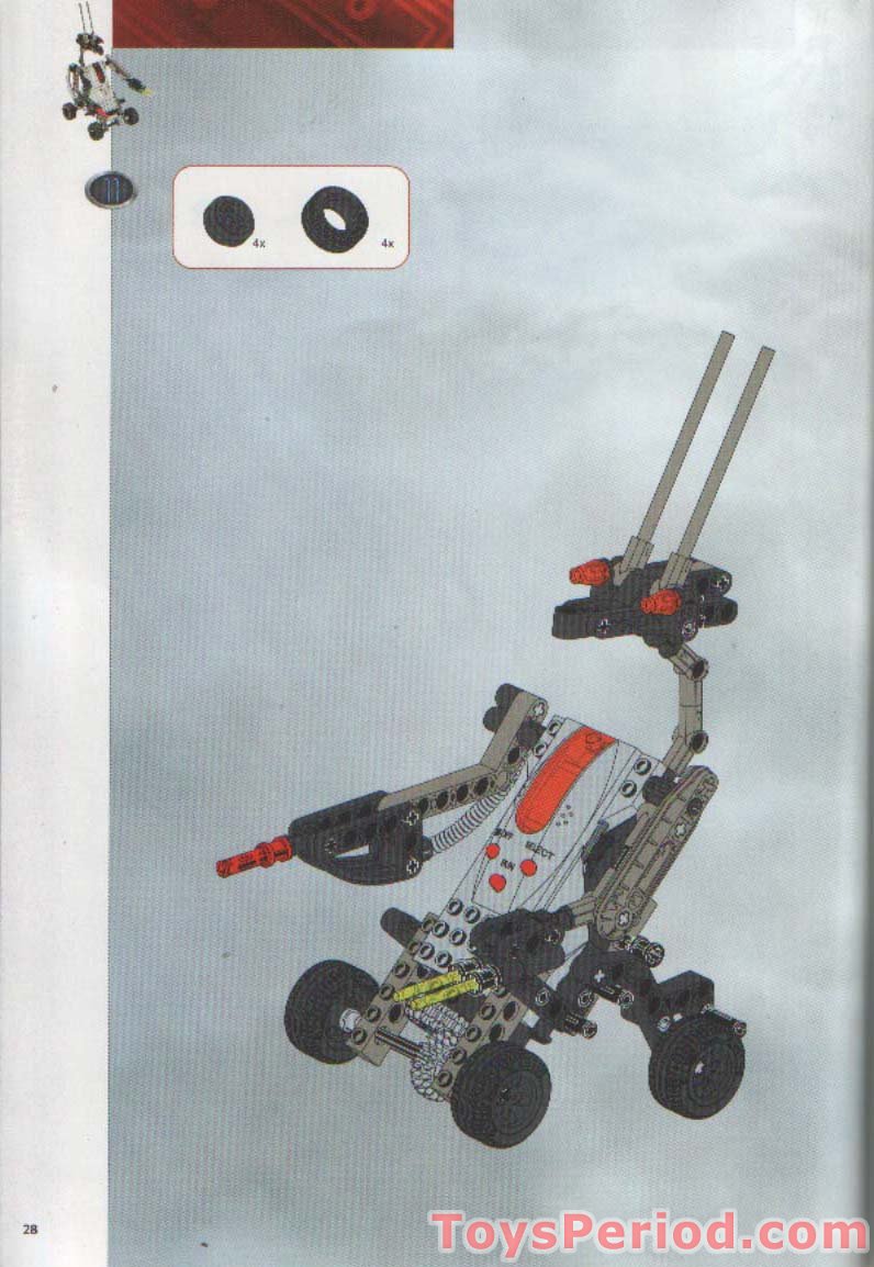 LEGO 9754 Dark Side Developer Kit Instructions and Parts List
