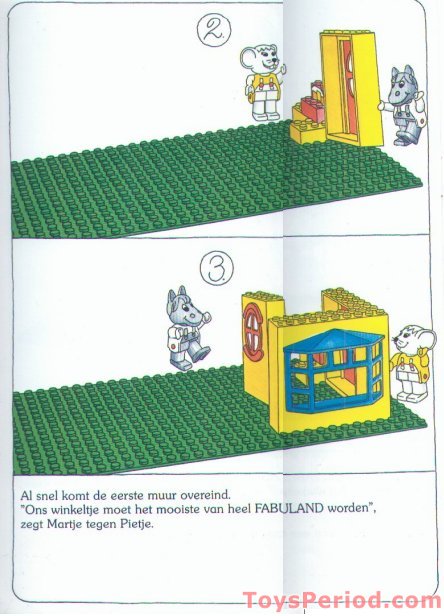 LEGO 3679 Mill with Shop Instructions and Parts List