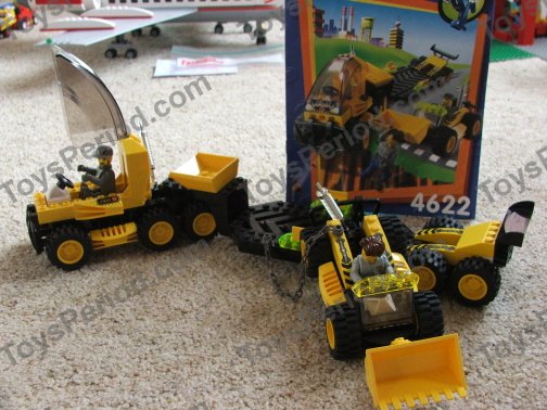 LEGO 4622 Res-Q Digger Instructions and Parts List