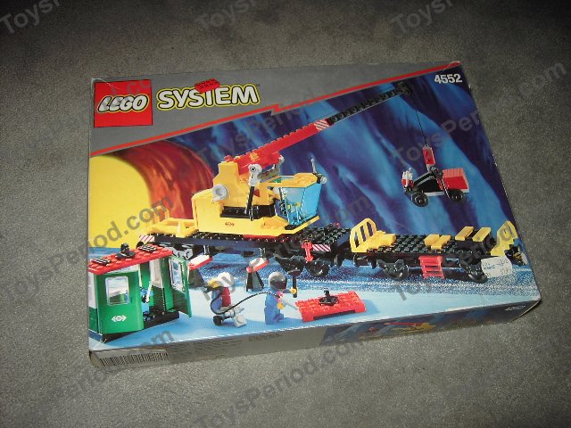 LEGO 4552 Cargo Crane Instructions and Parts List