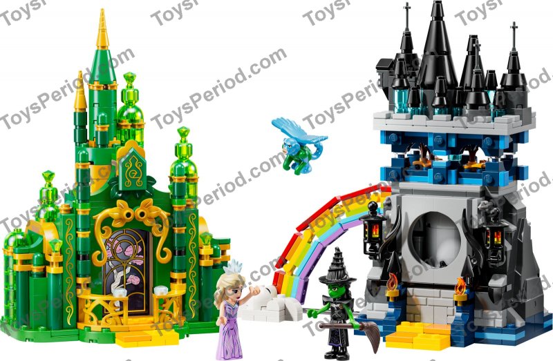 LEGO 75689 Emerald City & Kiamo Ko Castle Set Parts List