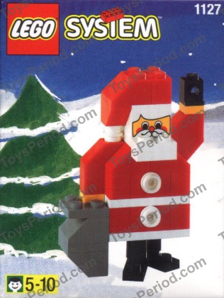 LEGO 1127 Santa Instructions and Parts List