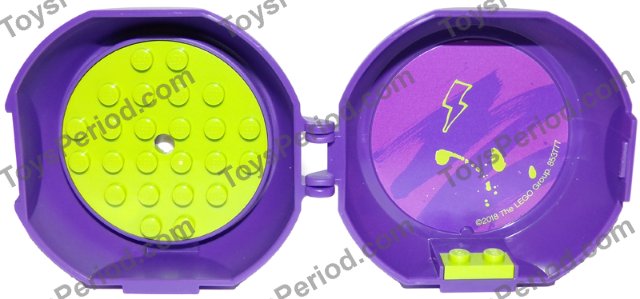 LEGO Sets with Part 29632c08pb01 Container, Pod with Lime 6 x 6 Round ...