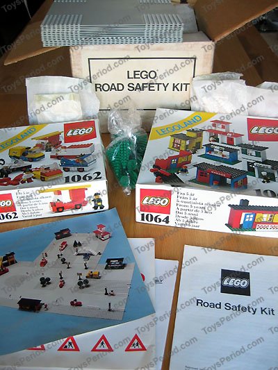 LEGO K1062 LEGO Road Safety Kit Set Parts List