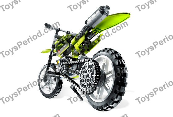 LEGO 8291 Dirt Bike Instructions and Parts List