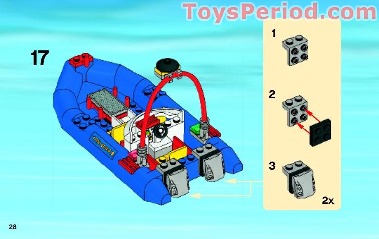 LEGO 4644 Marina Instructions and Parts List