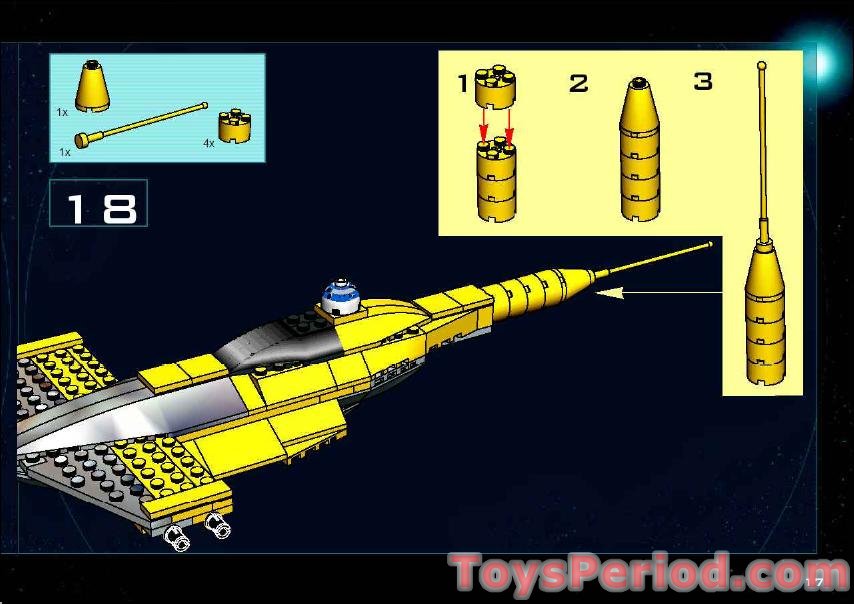 LEGO 10026 Naboo Starfighter - Ultimate Collector Series UCS ...