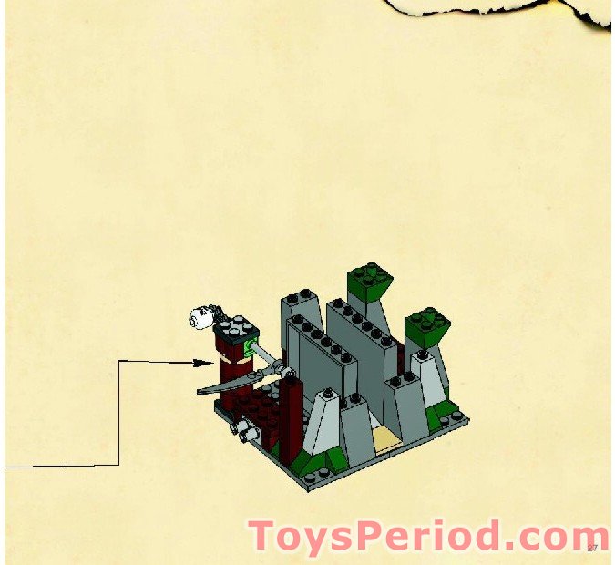 LEGO 6253 Shipwreck Hideout Instructions and Parts List