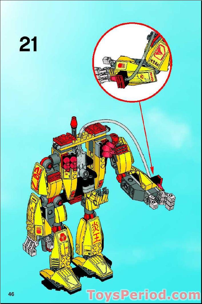 LEGO 7712 Supernova Instructions and Parts List