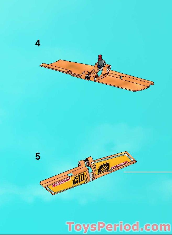 LEGO 7714 Golden Guardian (Limited Gold Edition) Instructions and Parts ...