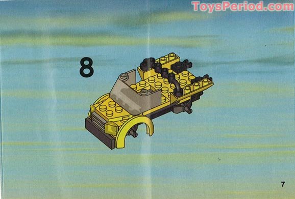 LEGO 7894-1 Airport Instructions and Parts List