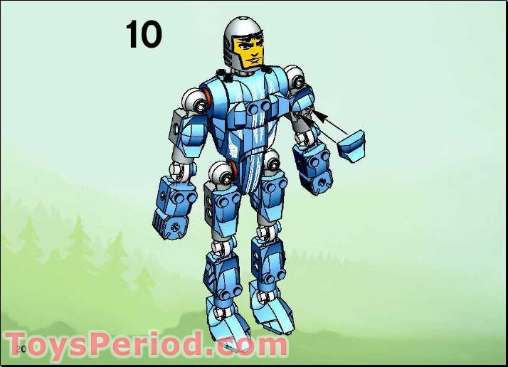 LEGO 8783-1 Jayko (USA Version with 3 Cards) Instructions and Parts List