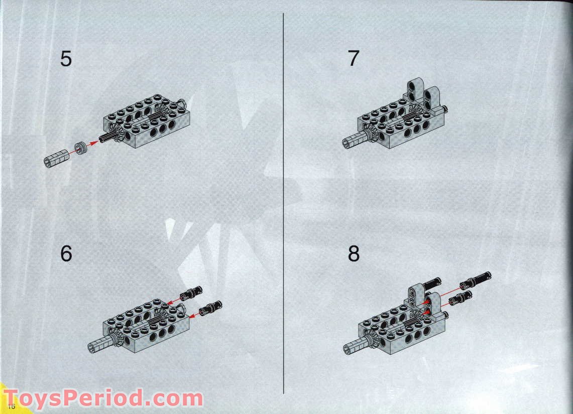 LEGO 8465 Extreme Off-Roader Instructions and Parts List