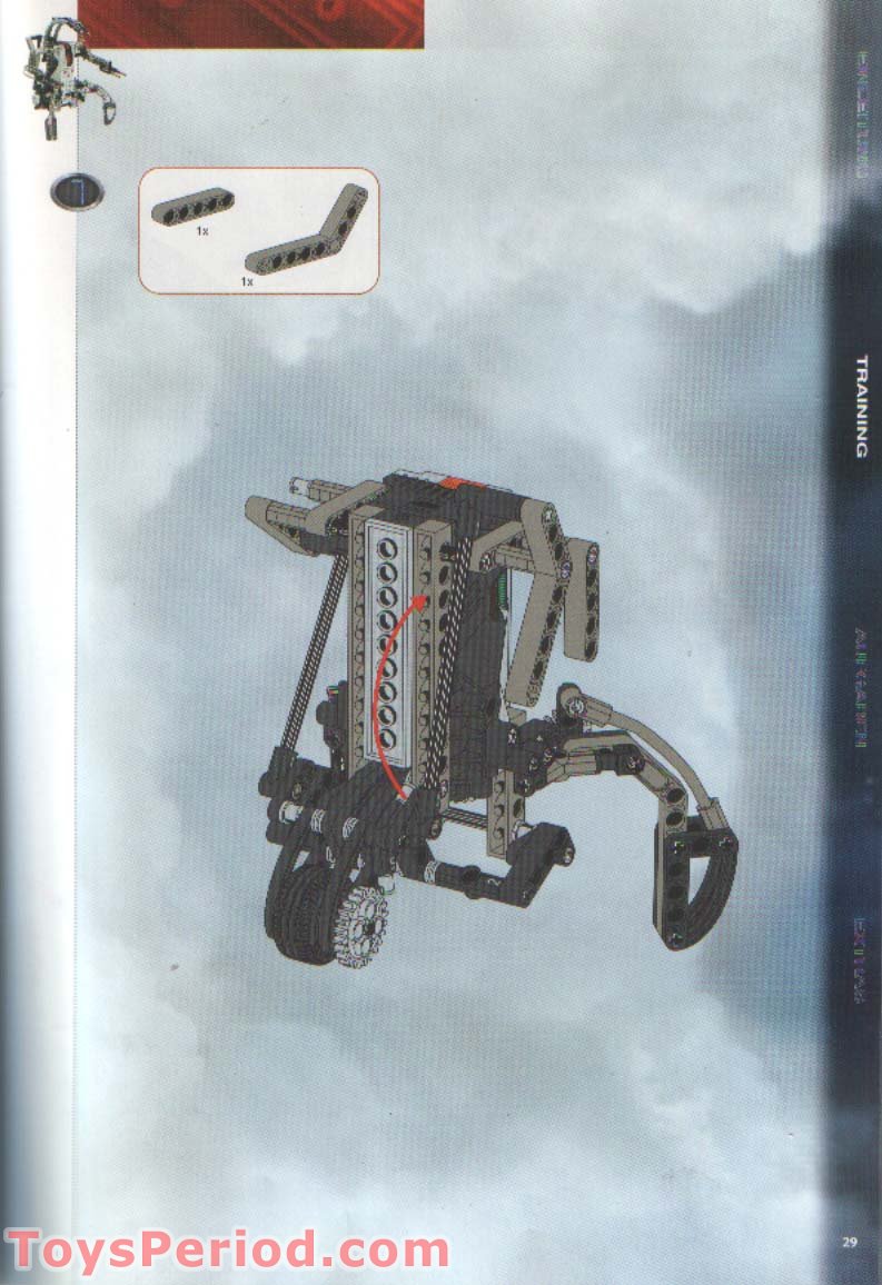 LEGO 9754 Dark Side Developer Kit Instructions and Parts List
