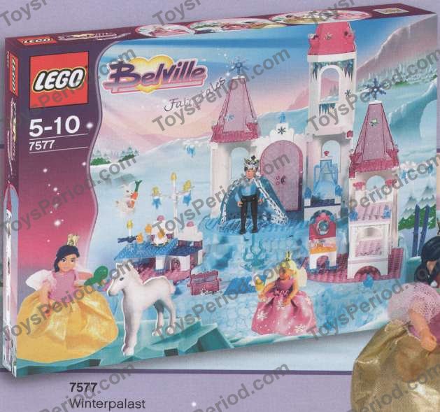LEGO 7577 Winter Wonder Palace Instructions and Parts List