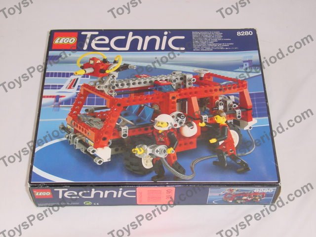 LEGO 8280 Fire Response Unit Instructions and Parts List