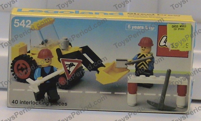 LEGO 542 Street Crew Instructions and Parts List