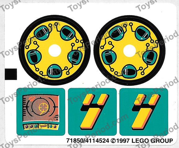 LEGO Sets with Part 8257stk01 Sticker Sheet for Set 8257 - Sheet 1 ...