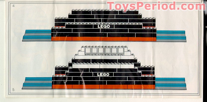 LEGO 343-1 Ferry Boat Instructions and Parts List