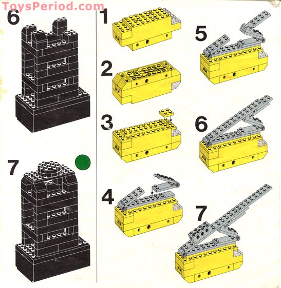 LEGO 404-1 Universal Building Set Instructions and Parts List