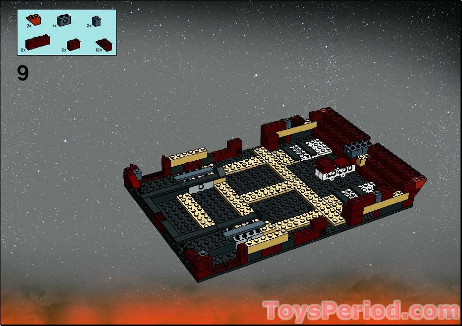 LEGO 10144 Sandcrawler Instructions and Parts List