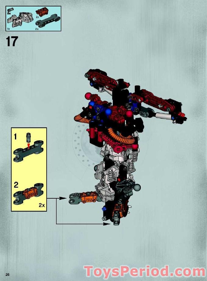 LEGO 10204 Vezon and Kardas Instructions and Parts List