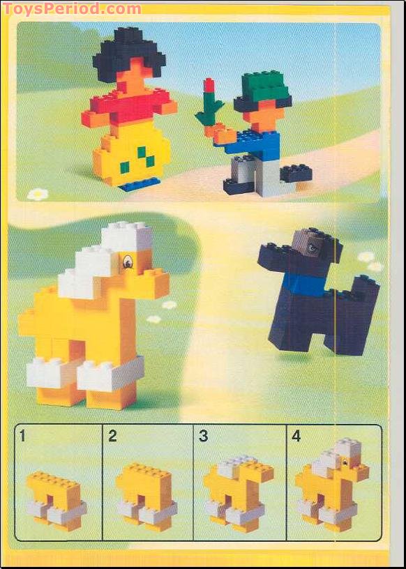 LEGO 4278 Blue Tub Set Parts Inventory and Instructions - LEGO ...