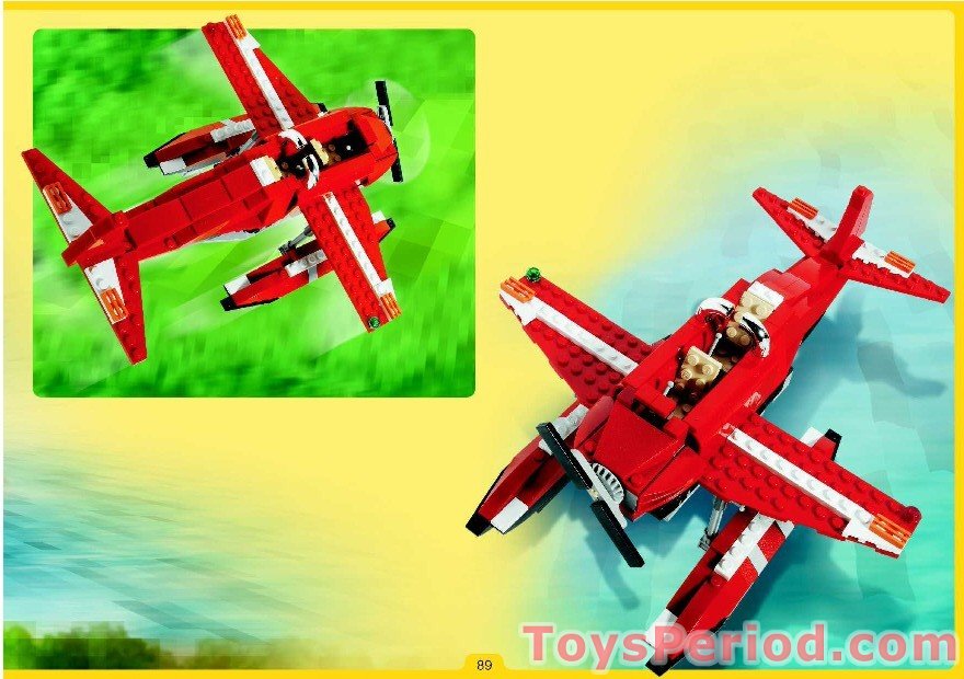 LEGO 4403 Air Blazers Instructions and Parts List