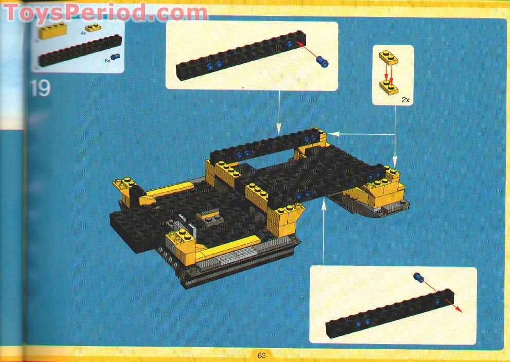 LEGO 4404 Land Busters Instructions and Parts List