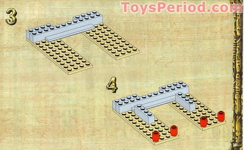 LEGO 5919 Treasure Tomb Instructions and Parts List