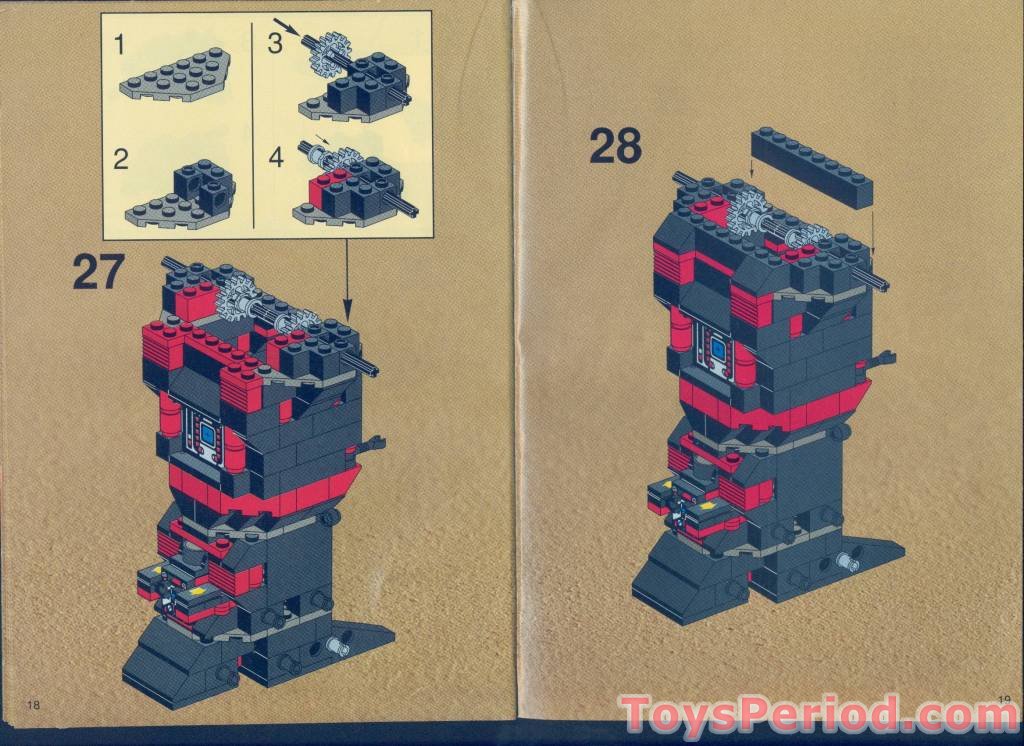 LEGO 6949 Robo-Guardian Instructions and Parts List