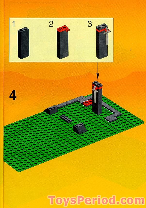 LEGO 6046 Hemlock Stronghold Instructions and Parts List