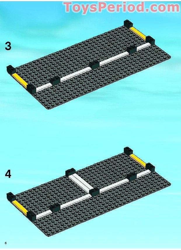 LEGO 7744 Police Headquarters Instructions and Parts List