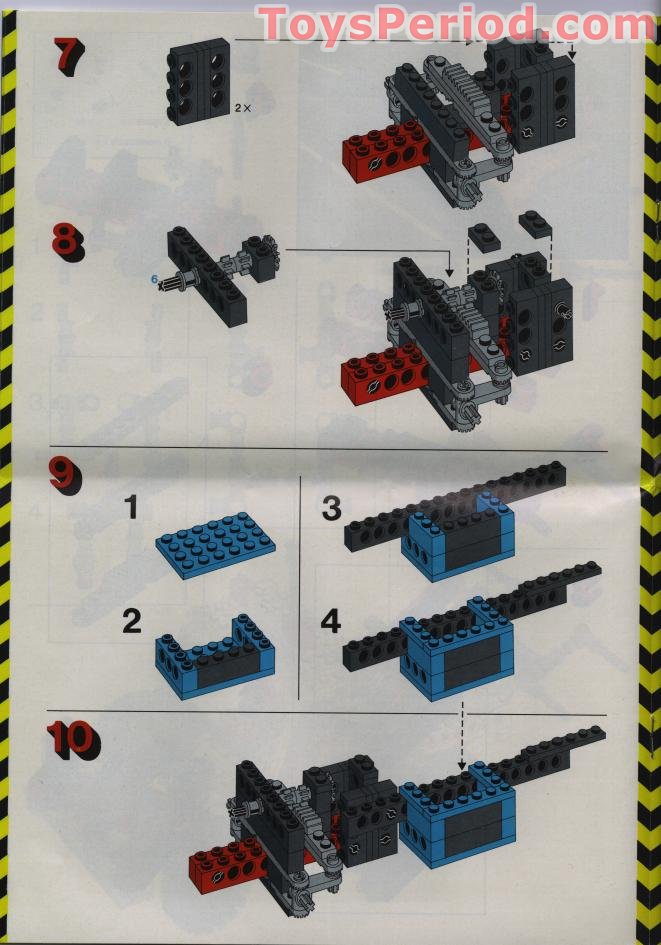 LEGO 8846 Tow Truck Instructions and Parts List