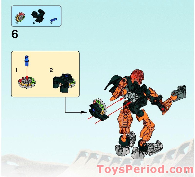 LEGO 8994 Baranus V7 Instructions and Parts List