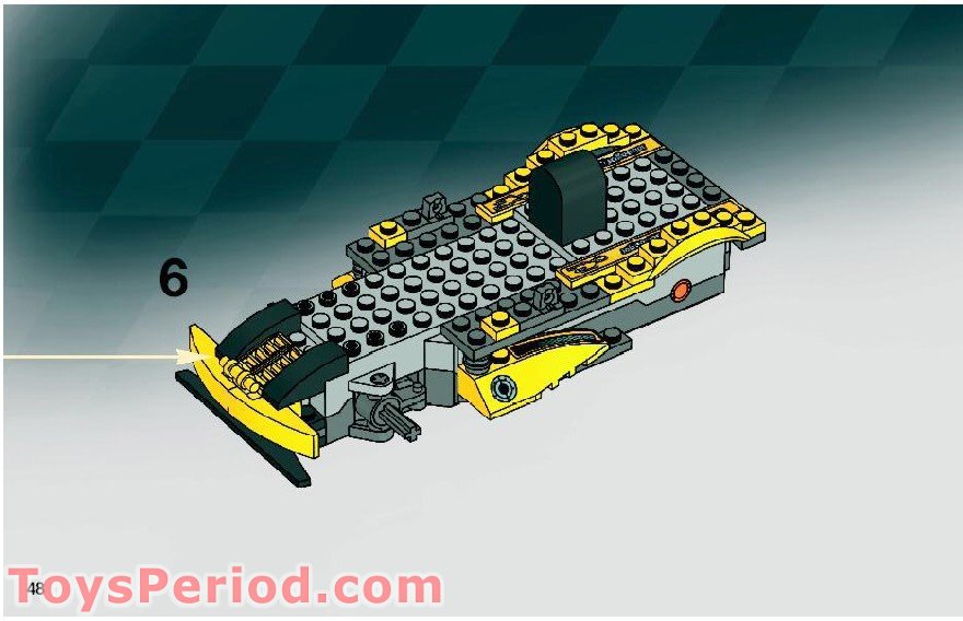 LEGO 8183 Track Turbo RC Instructions and Parts List