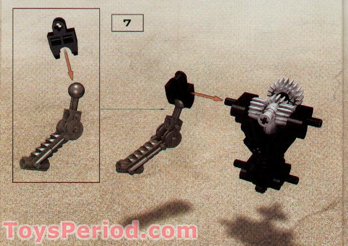 LEGO 8532-2 Onua - with Mini Cd-Rom Instructions and Parts List