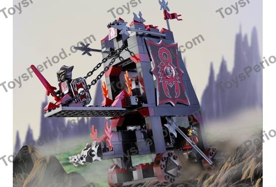 LEGO 8800 Vladek's Siege Engine Instructions and Parts List