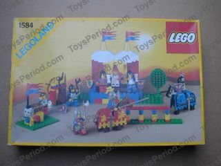 LEGO 1584 Knight's Challenge Instructions and Parts List