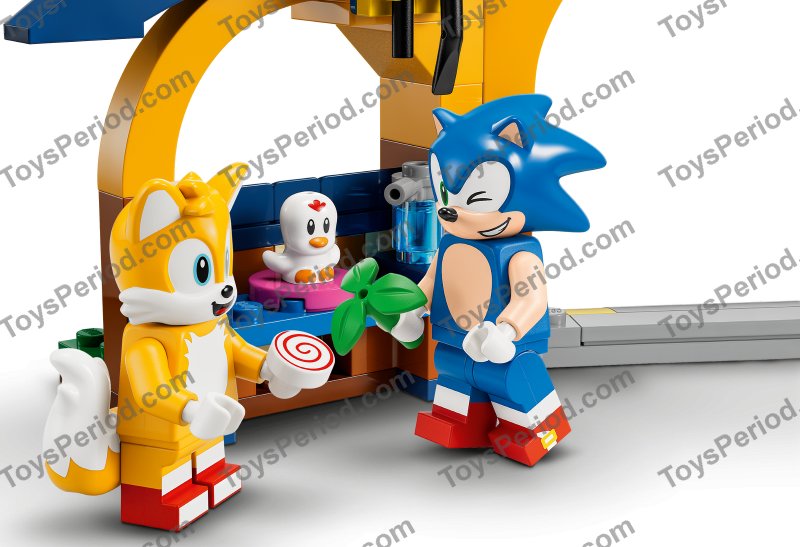 LEGO 76991 Tails' Workshop and Tornado Plane Set Parts List