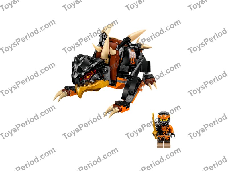 LEGO 71782 Cole's Earth Dragon EVO Set Parts List