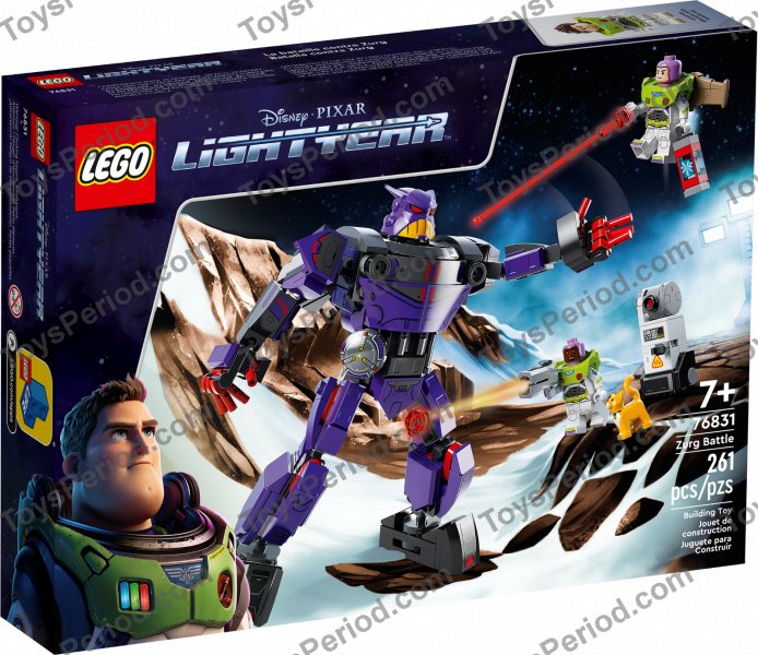 LEGO 76831 Zurg Battle Set Parts List