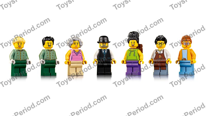 LEGO 10297 Boutique Hotel Set Parts List