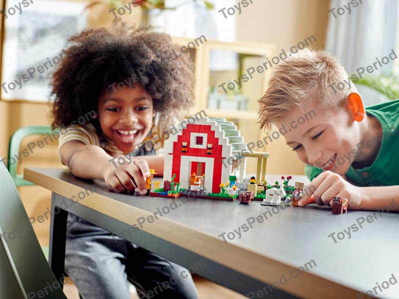 LEGO 21187 The Red Barn Set Parts List