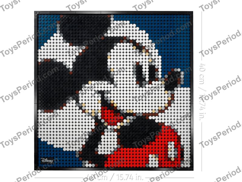 LEGO 31202 Mickey Mouse Set Parts List