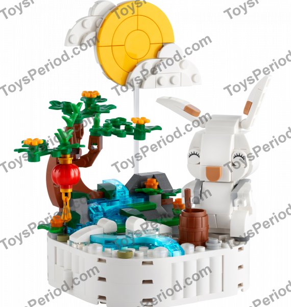LEGO 40643 Jade Rabbit Set Parts List