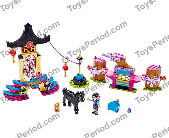 LEGO 43182 Mulan's Training Grounds Set Parts List
