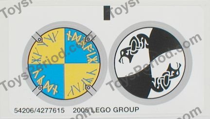 LEGO Sets with Part 7017stk01 Sticker Sheet for Set 7017 - (54206/4277615)