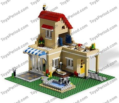 LEGO 6754 Family Home Set Parts List