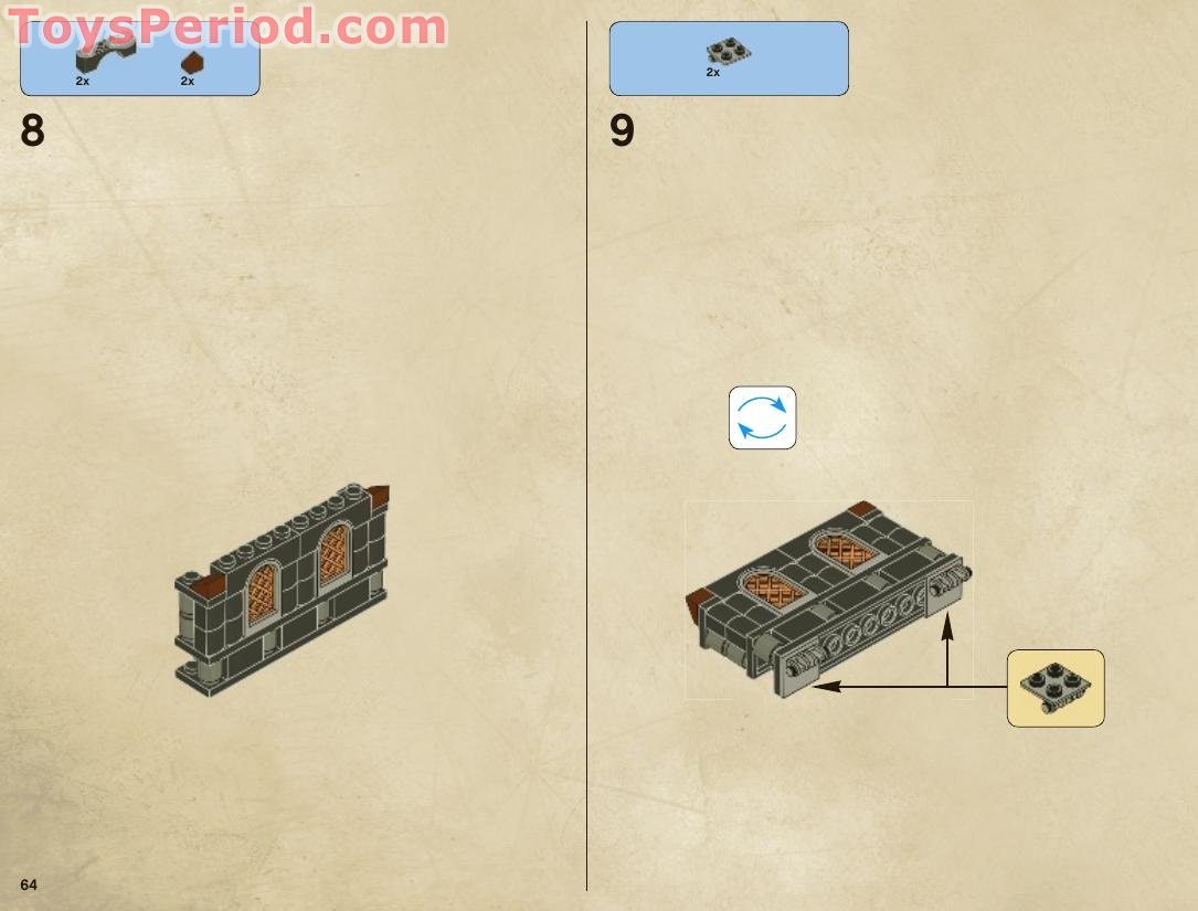 LEGO 4184 The Black Pearl Instructions and Parts List